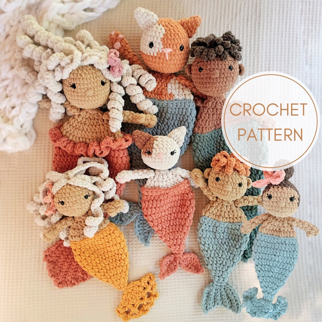 COMPLETE Mer-lovey 7 Pattern Bundle || Mermaids Lollie , Luna and Juno ...