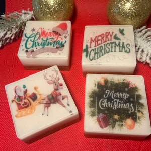 Christmas Soap Gift Set of 4, Xmas Gift Under20 , Set of 4 Pictured ...