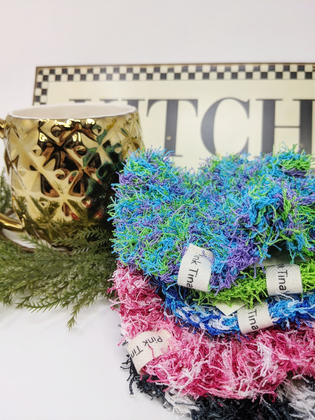 Large Dish Scrubby: Eco-friendly, Reusable, Durable - Etsy