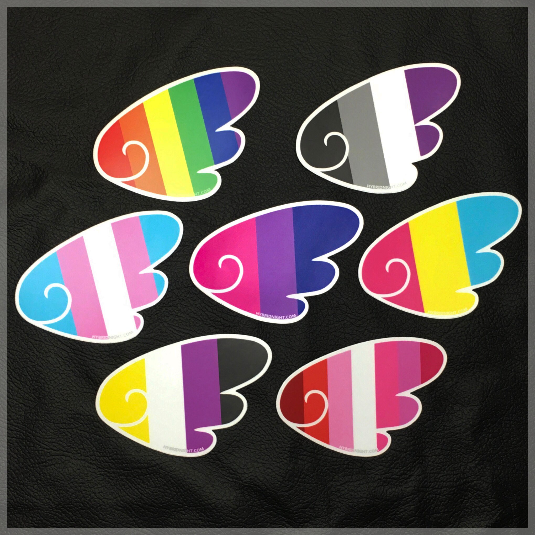 Trans / Transgender Pride LGBT Vinyl Stickers Cute Wing - Etsy