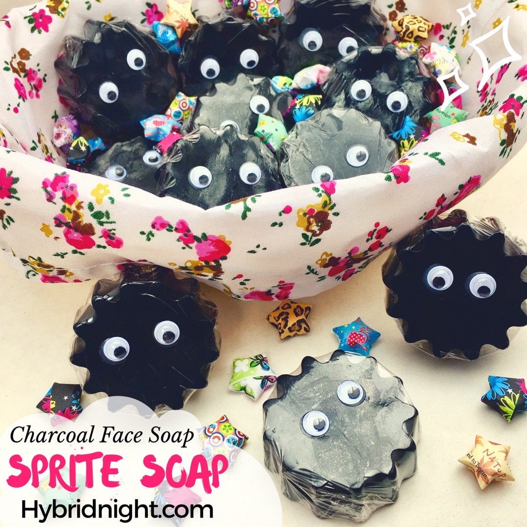 Sprite Soap- Activated Charcoal Soap - Etsy