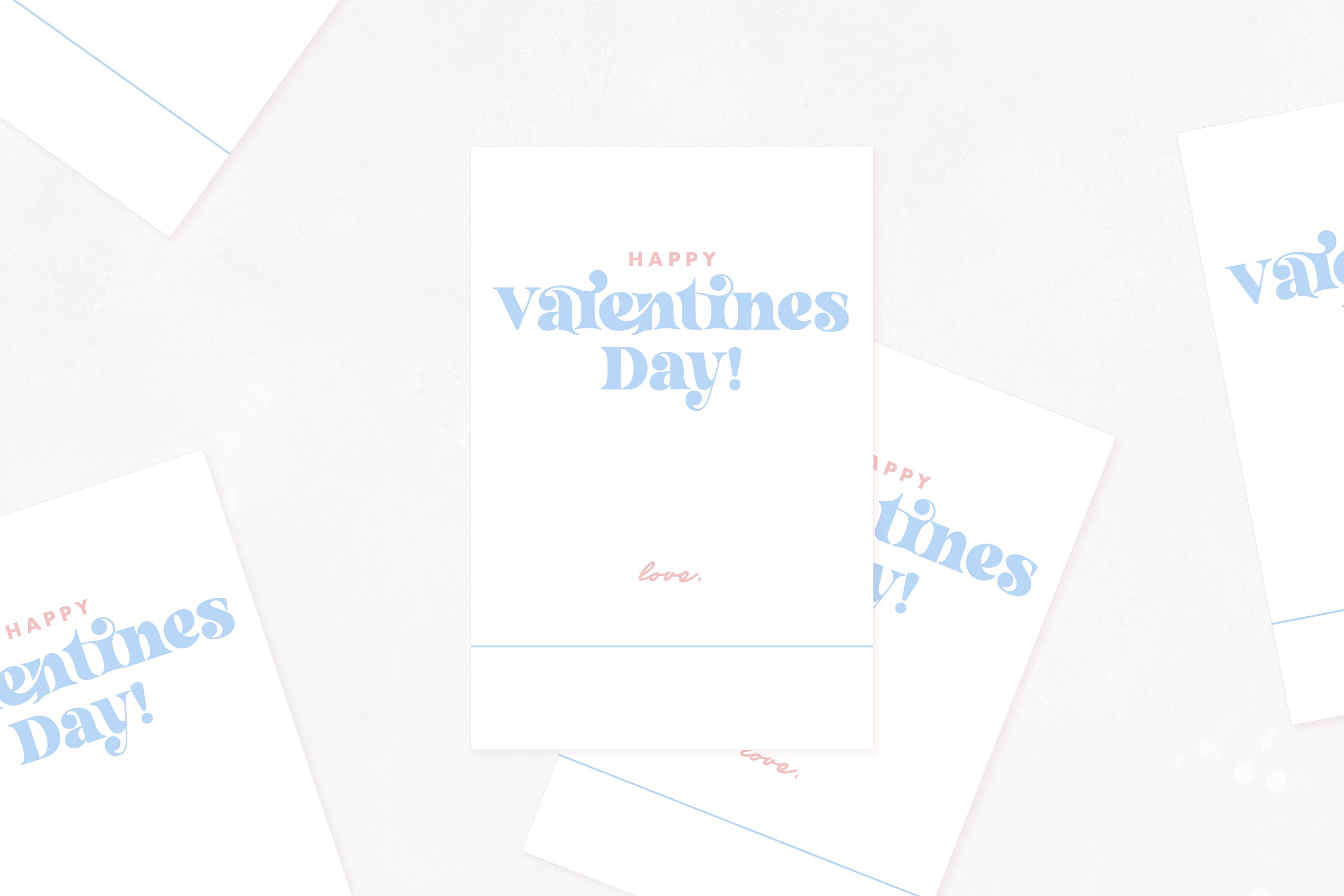 Valentine's Day Card Digital Printable Valentine Cards - Etsy