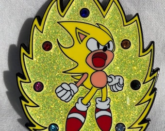 Sonic pin | Etsy