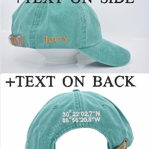 Custom Embroidered Captain Hat: Personalized Anchor Boat Crew Cap - Etsy