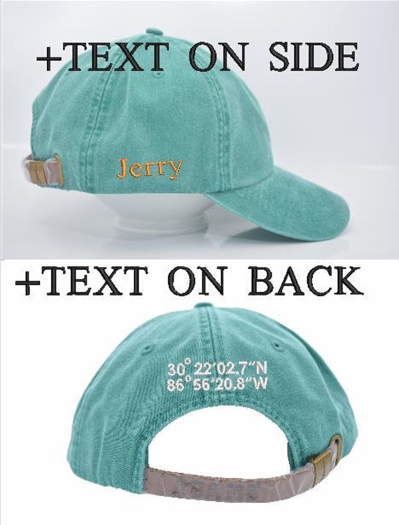 Custom Embroidered Captain Hat: Personalized Anchor Boat Crew Cap - Etsy