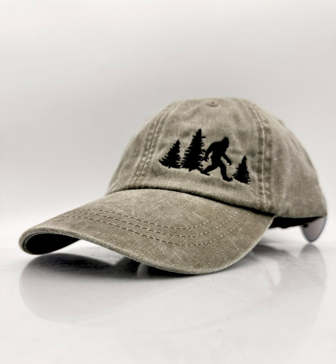 Bigfoot Hat, Sasquatch Camping Cap, Gone Squatchin' - Etsy