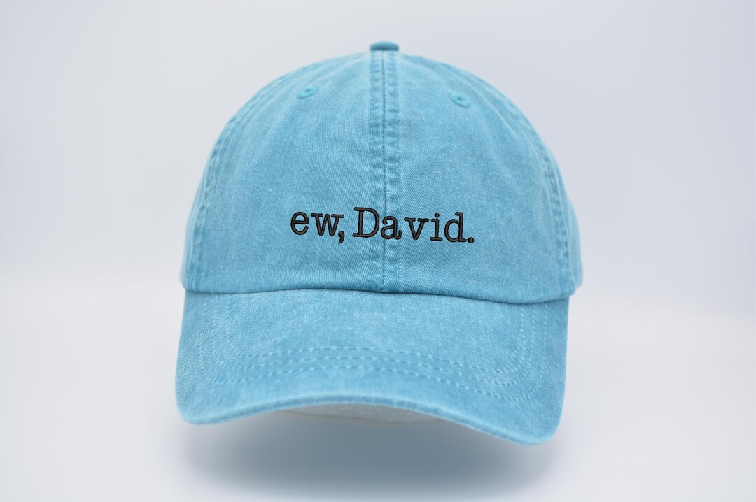 Ew, David Hat Baseball Embroidered Dad Hat Unisex Schitts Creek Gift TV ...