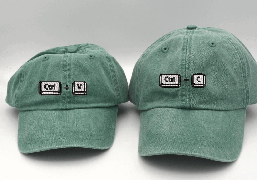 Copy Paste Baseball Caps Gift Father Son, Mother Daughter Funny Cap ...