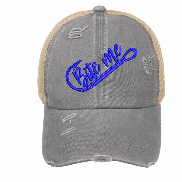 Bite Me Hat - Etsy