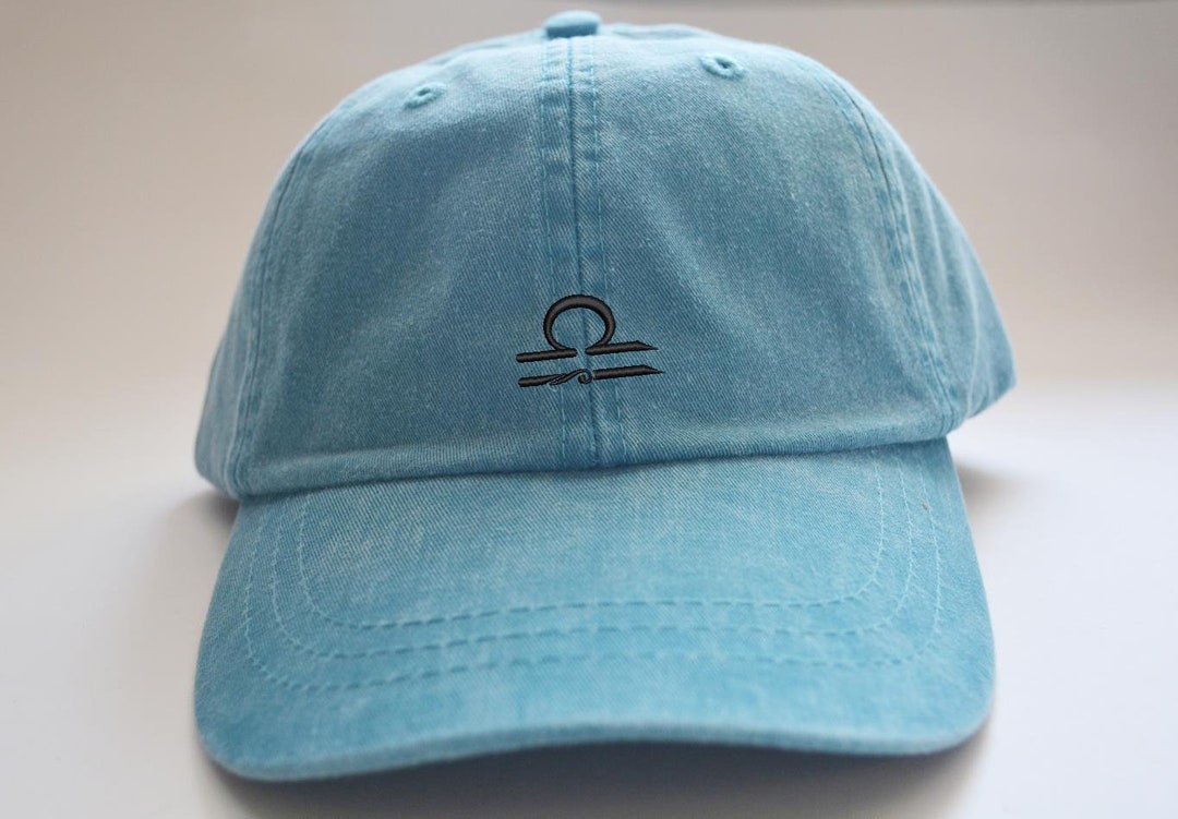 Libra Zodiac Sign Baseball Cap Women's Low Profile Embroidered ...