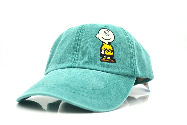 Charlie Brown Hat peanuts Snoopy Hat Baseball Caps Embroidered | Etsy