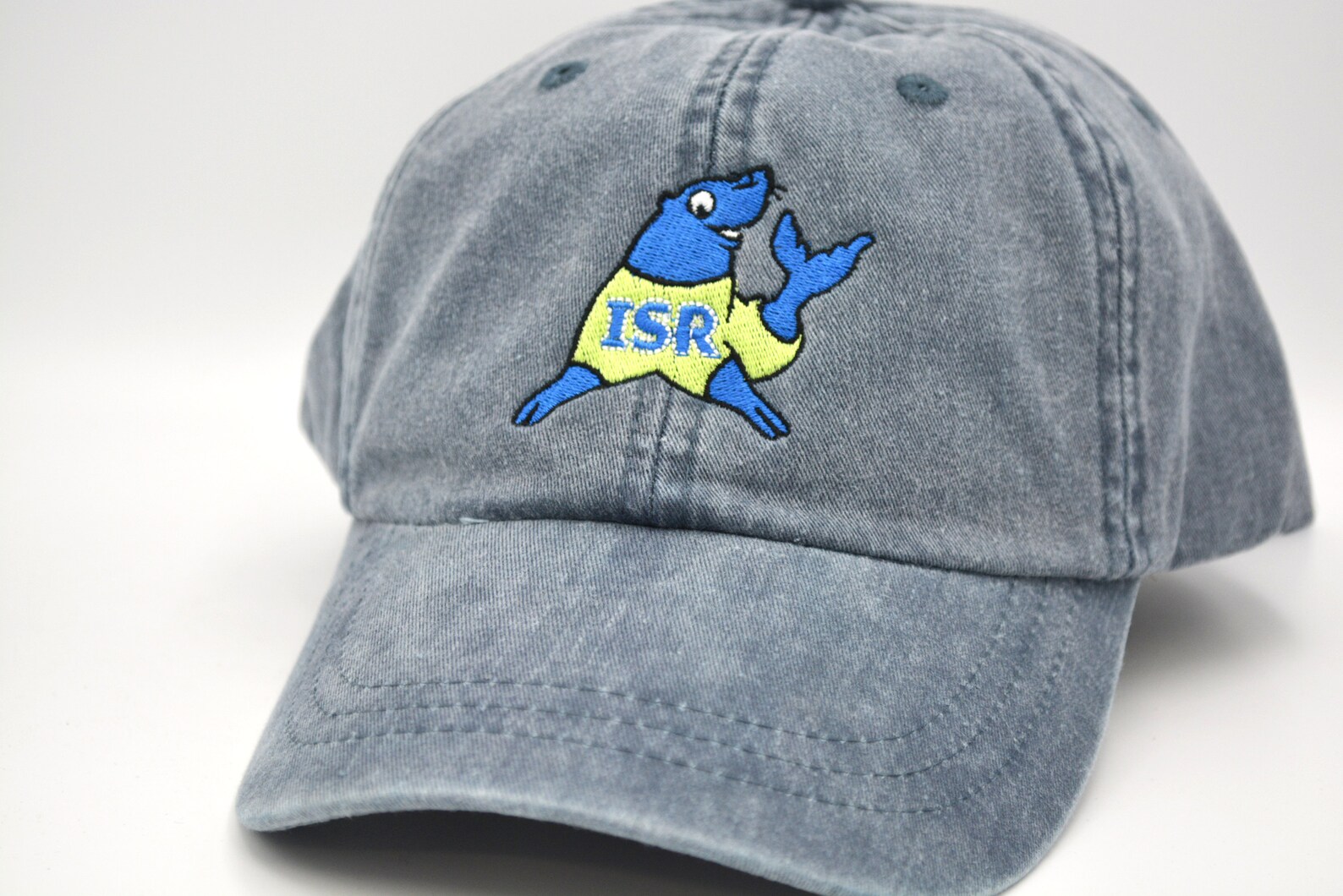 ISR Logo Unisex Baseball Cap Custom Logo Embroidery Amaze | Etsy