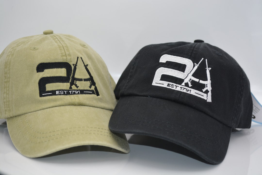 2nd Amendment Baseball Cap: Unisex Cotton Twill, EST 1791 - Etsy