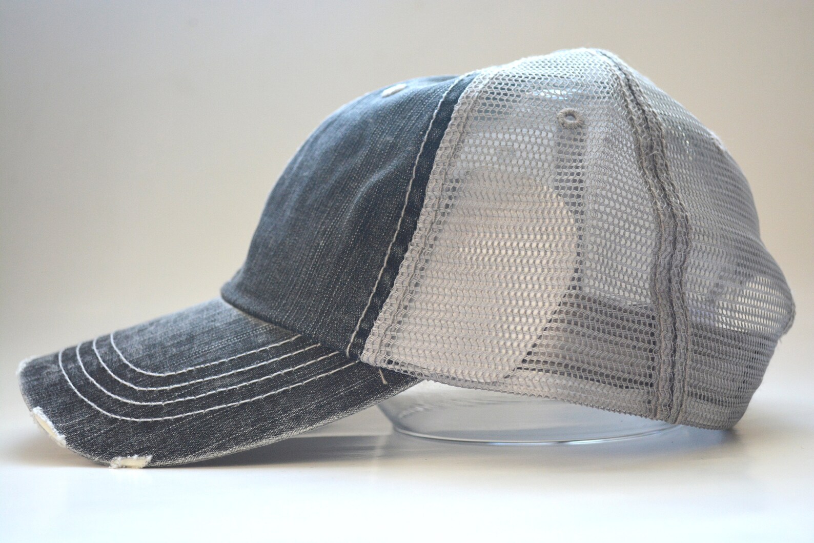 Funny Sarcasm Saying Cap Distressed Women's Trucker Hat Personalized ...