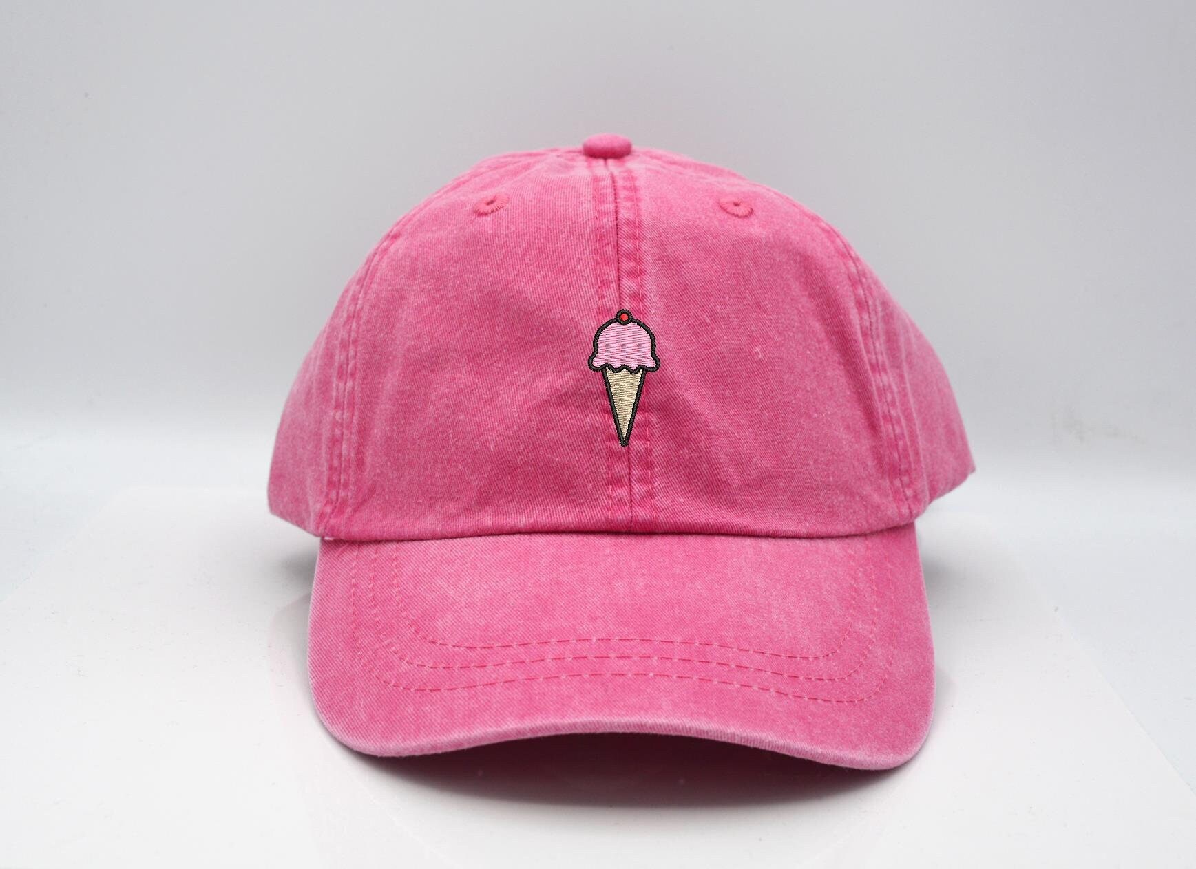 Ice-cream Cone Baseball Dad Cap UNISEX Embroidered Hat - Etsy