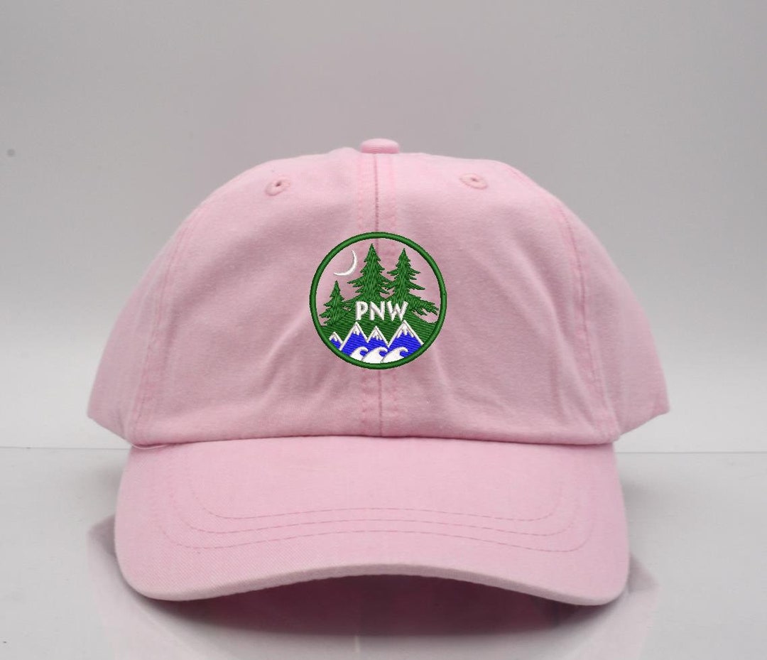 PNW Hat Dad Cap Unisex Embroidered Hat Hiking Climbing Adventure ...