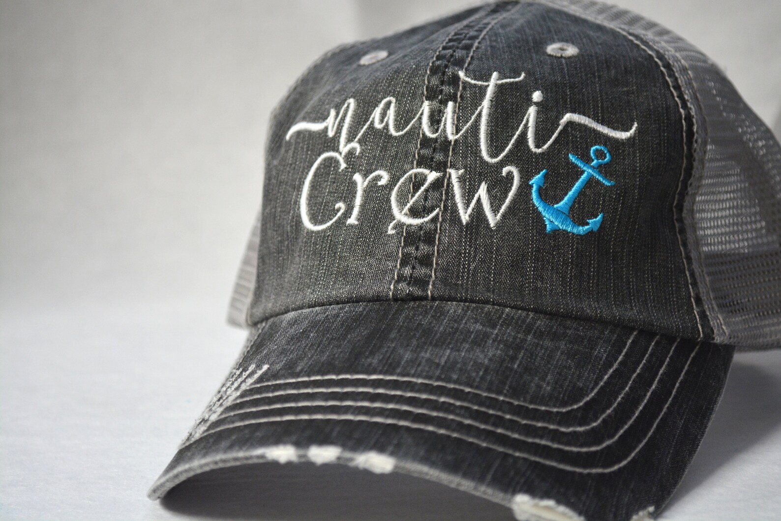 Nauti Bride Nauti Crew Distressed Hats Bachelorette Hats Bachelorette ...