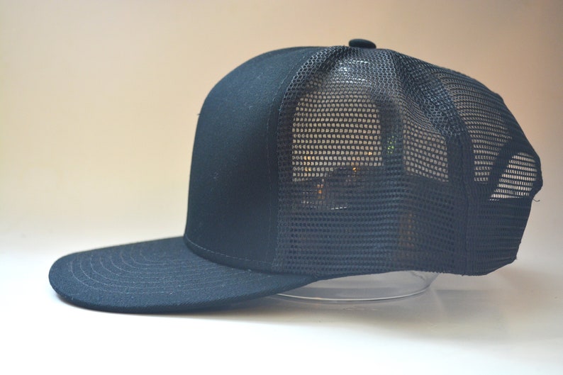 Custom Flat Bill Trucker Hat Personalized Your Text Here | Etsy