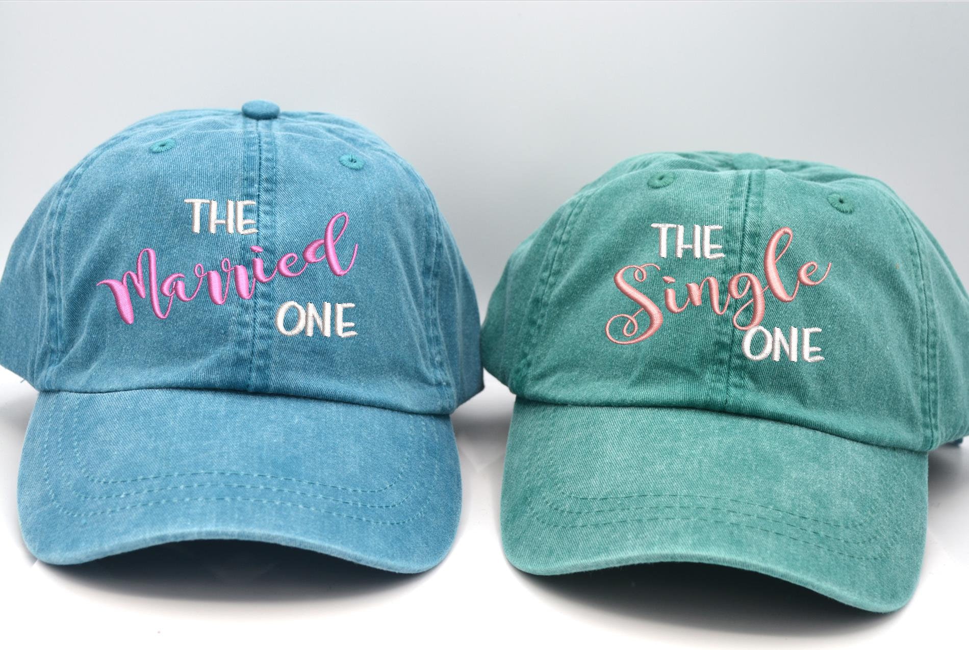 Bachelorette Party Girls Weekend Trip Hats the Single One the - Etsy