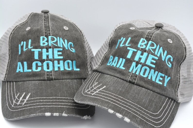 I'll Bring the Alcohol Bad Decisions Bachelorette Party DISTRESSED ...