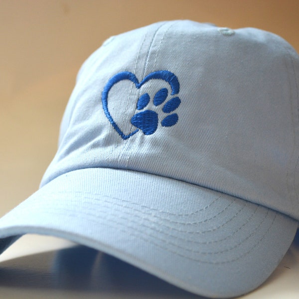 Paw Print Cap Hats - Etsy