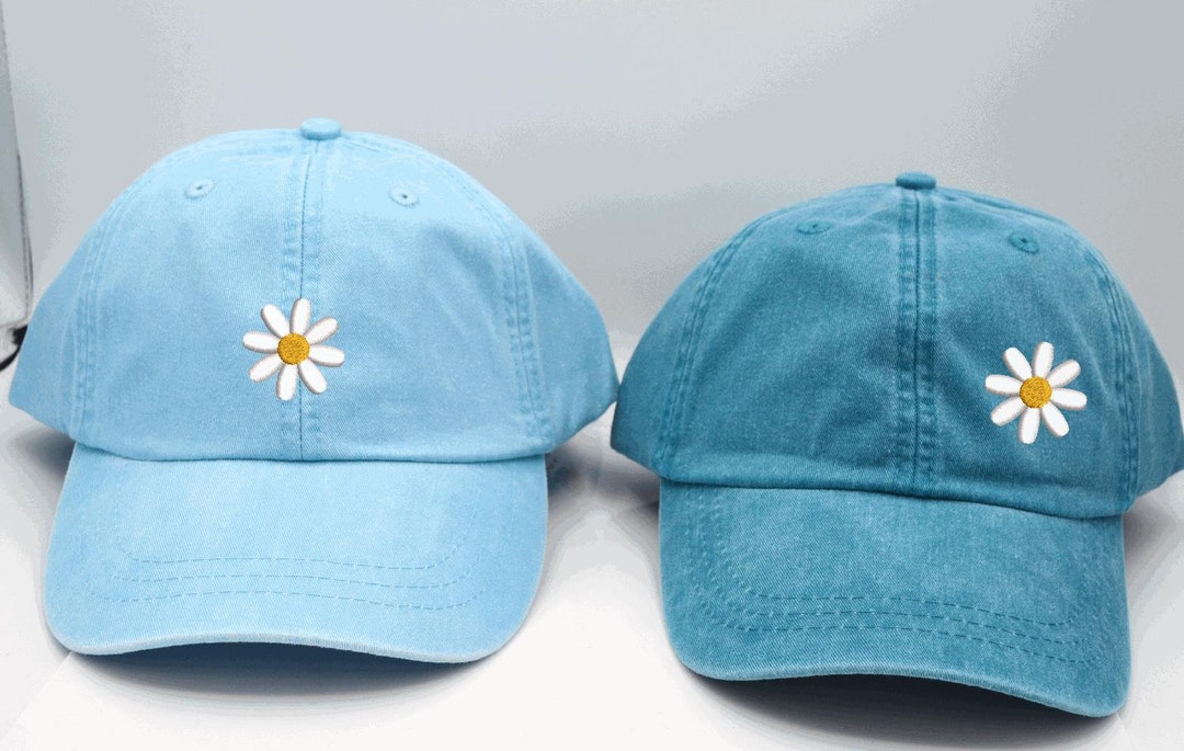 Daisy FLOWER Baseball Hat Unisex Baseball Cap Embroidered Summer - Etsy