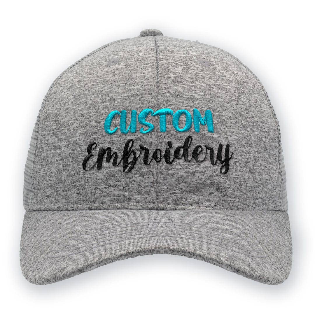 Custom Embroidered Trucker Hat - Personalized Snapback Cap - Etsy