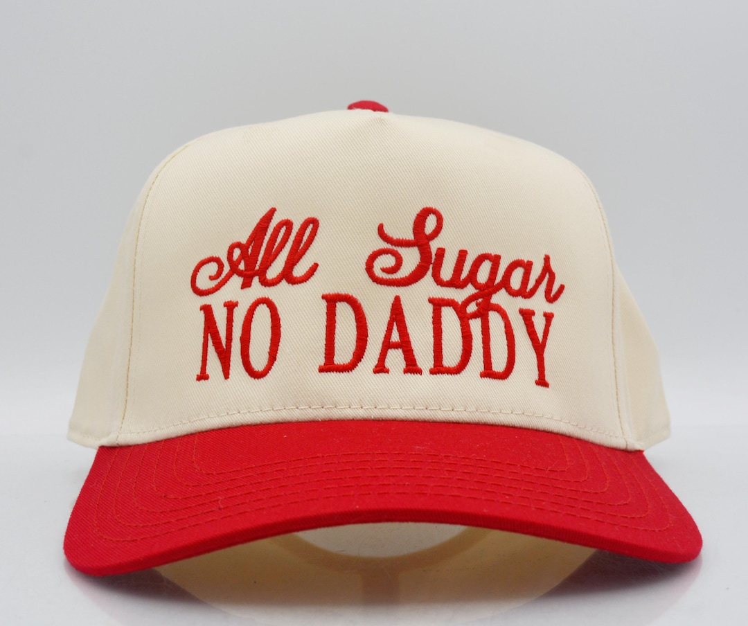 All Sugar No Daddy Trucker Hat: Funny Bachelorette Party Beach Cap - Etsy