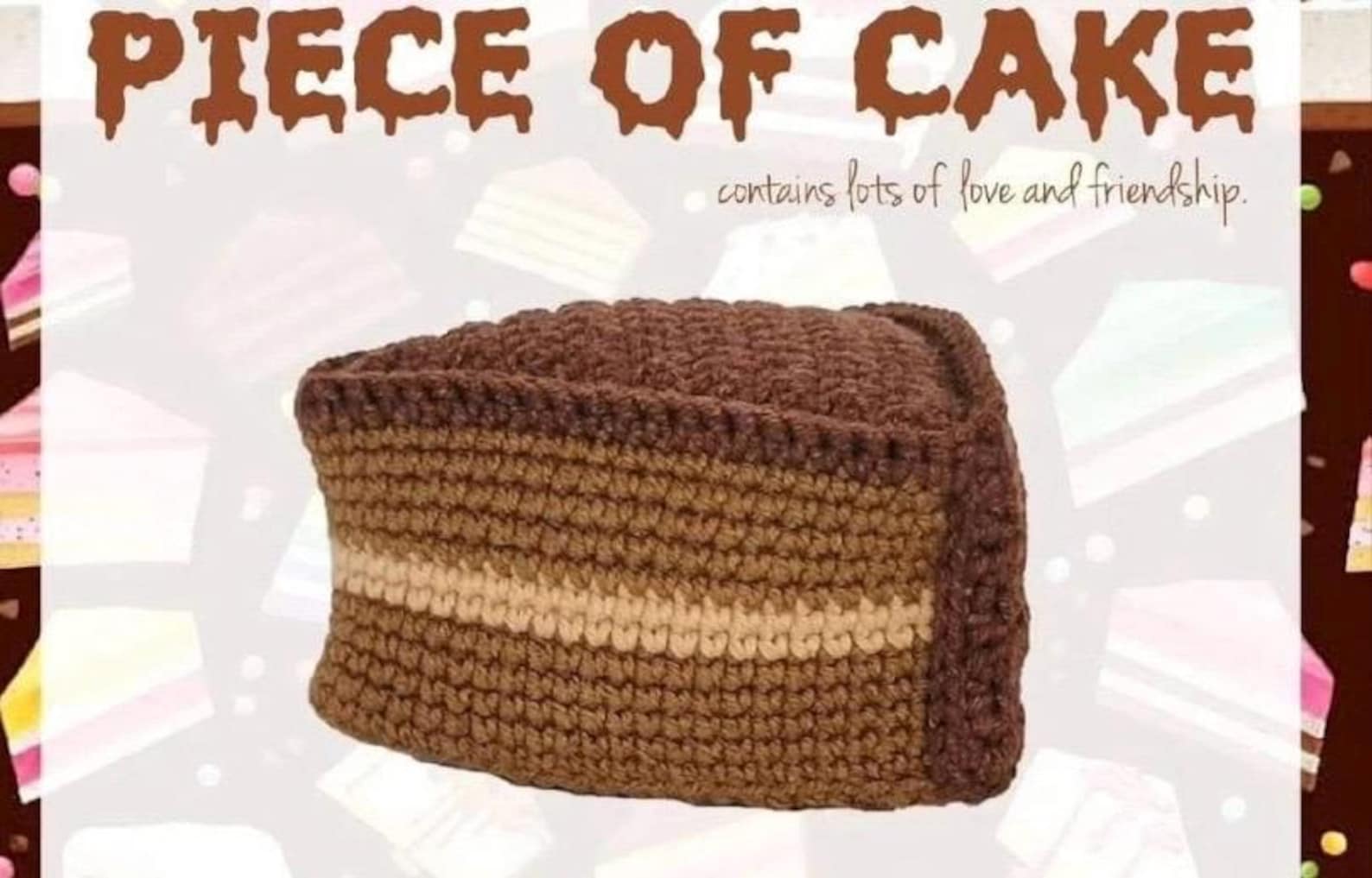 Piece of Cake Crochet Pattern PDF - Etsy