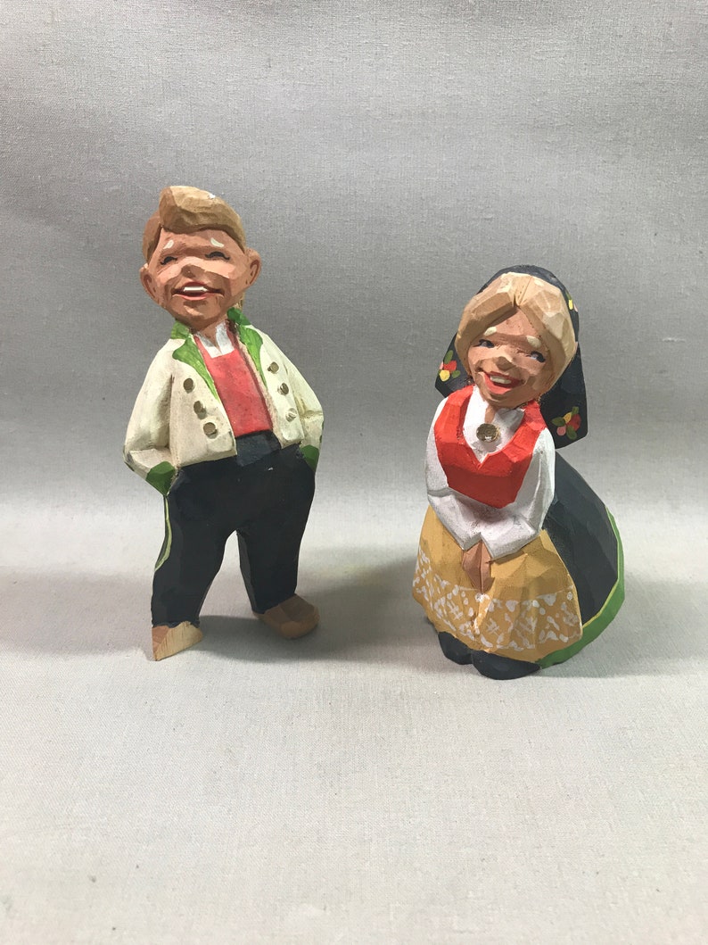 Henning Wooden Carved Norwegian Figure - Etsy