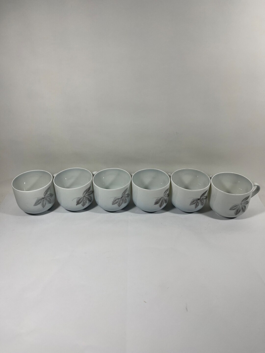Porcelain Danish Demi Tasse Cups B&G Bing Grondahl - Falling Leaves ...