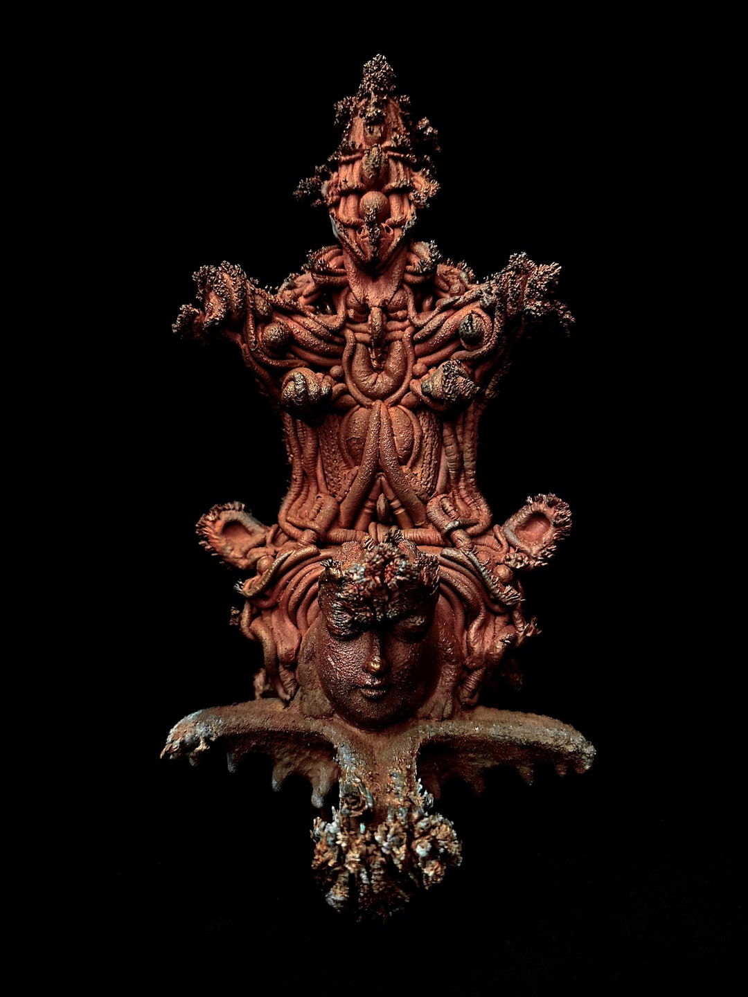 Sculpture,starfish,goddess,madonna,primal Art,visionary Art,talisman ...
