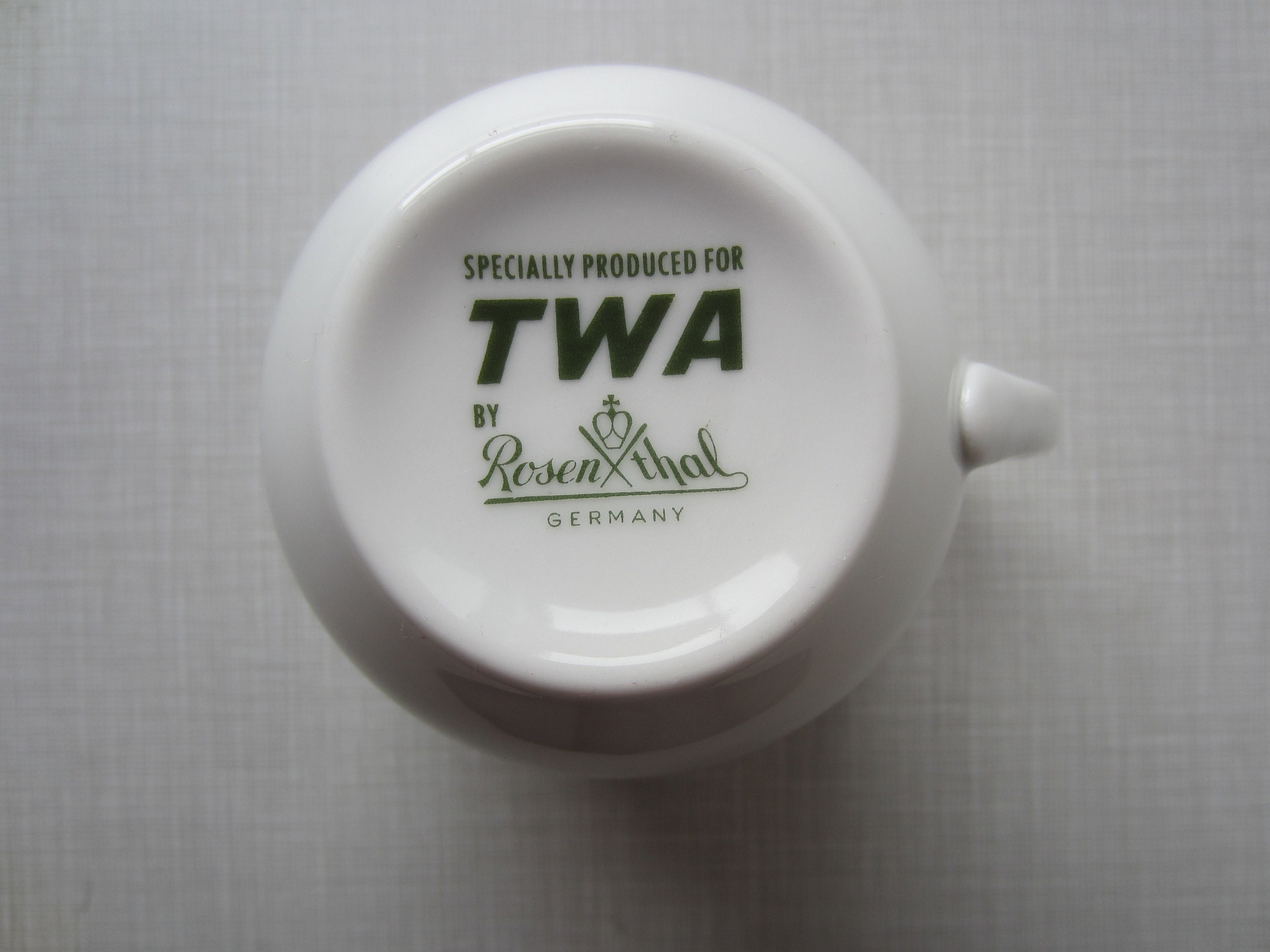 Vintage TWA RA Coffee Cups Circa the 60's - Etsy