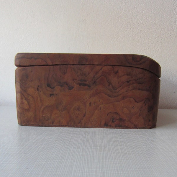 Burl Wood Box - Etsy