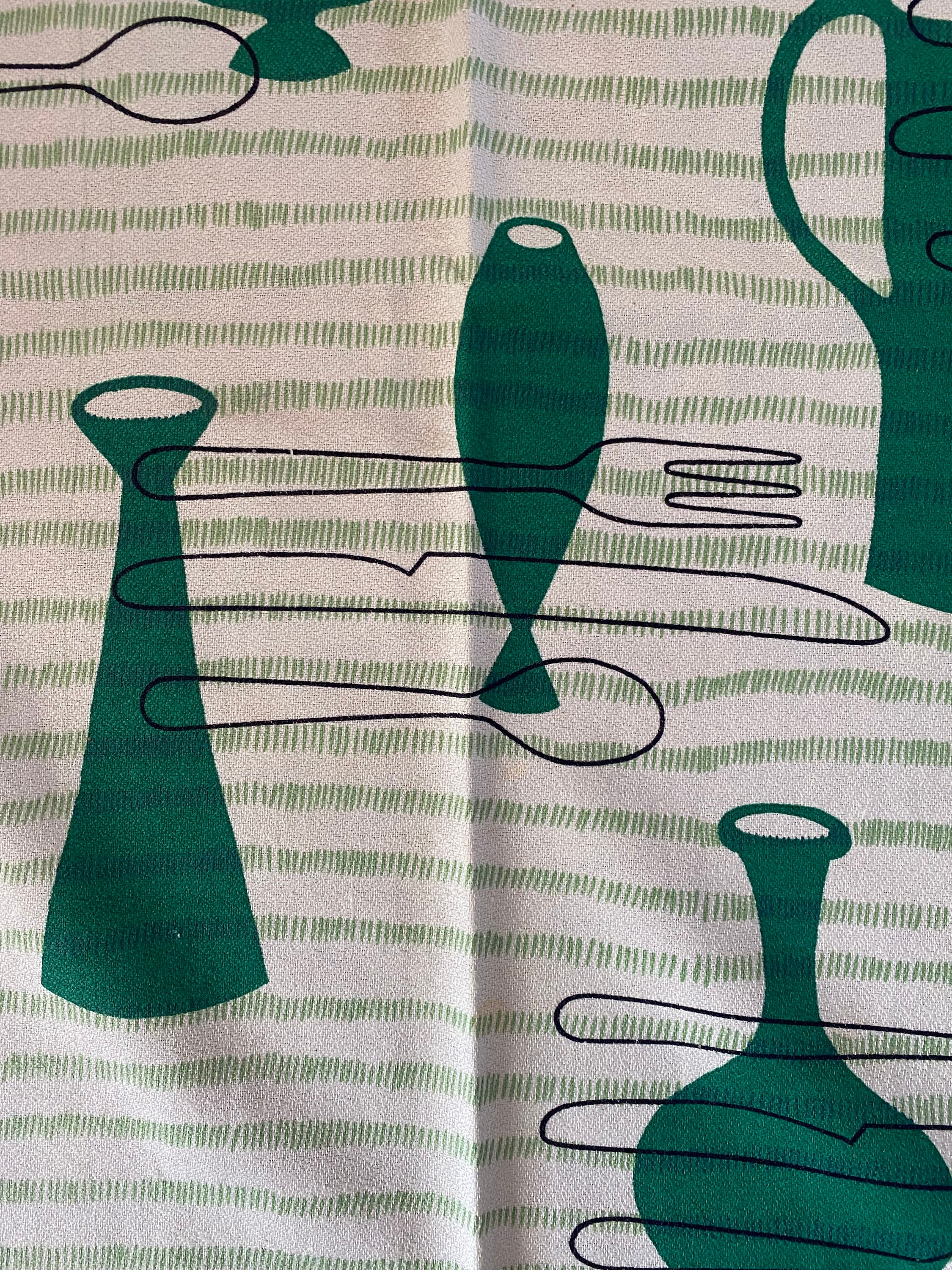 Vintage Barkcloth Circa the 50s priced per Yard - Etsy