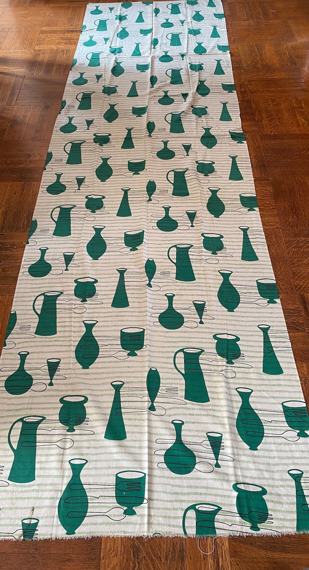 Vintage Barkcloth Circa the 50’s (priced per Yard) - Etsy