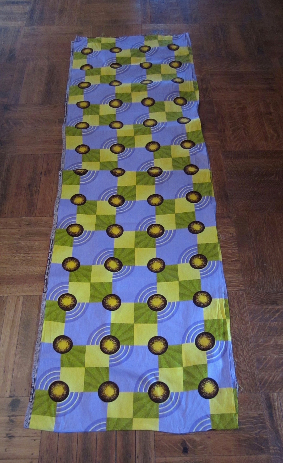 Vintage Super Cod Java Wax Print Circa the 60's price is per Yard - Etsy