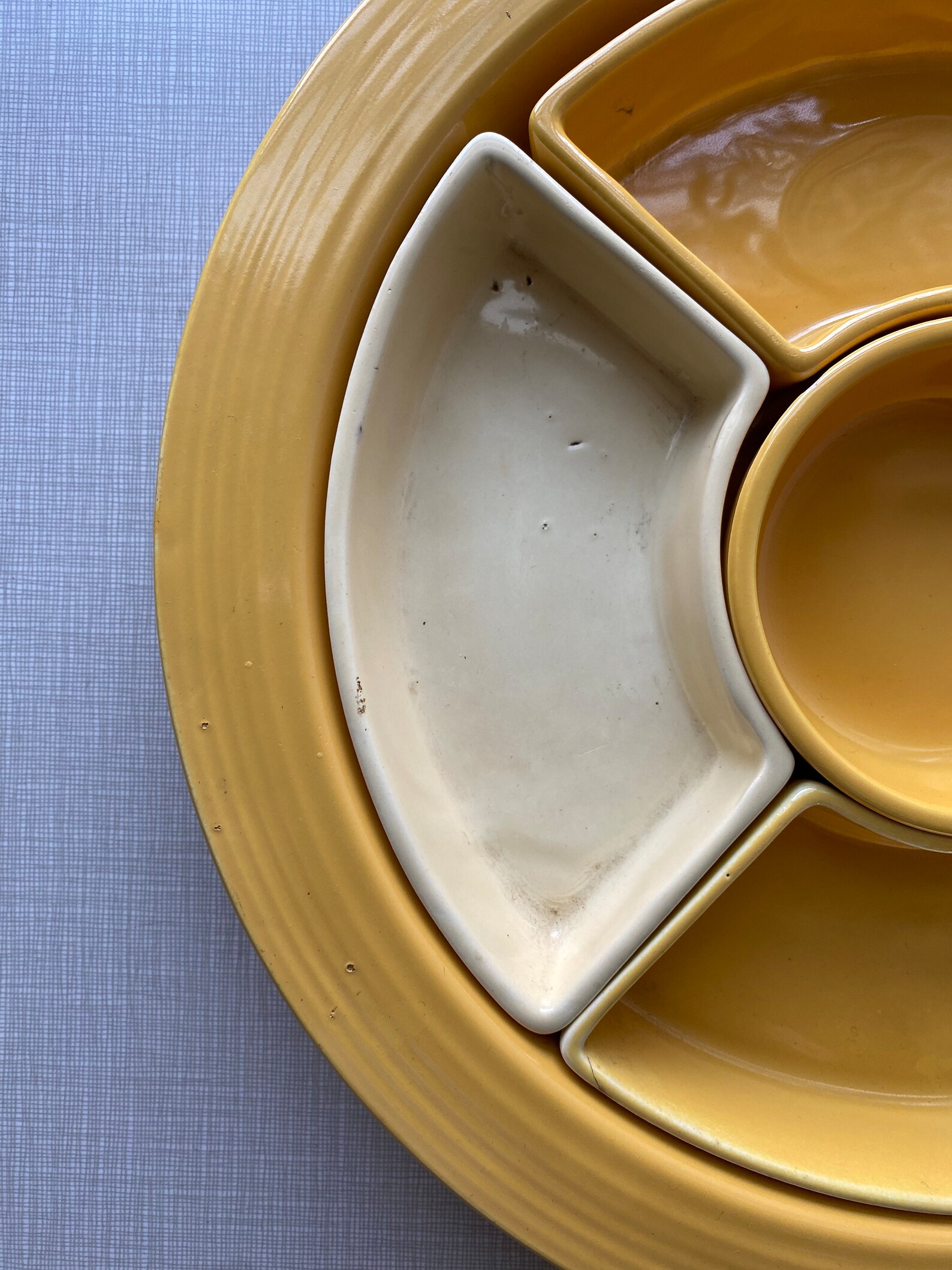 Vintage Fiesta Ware Lazy Susan Circa the 40's - Etsy