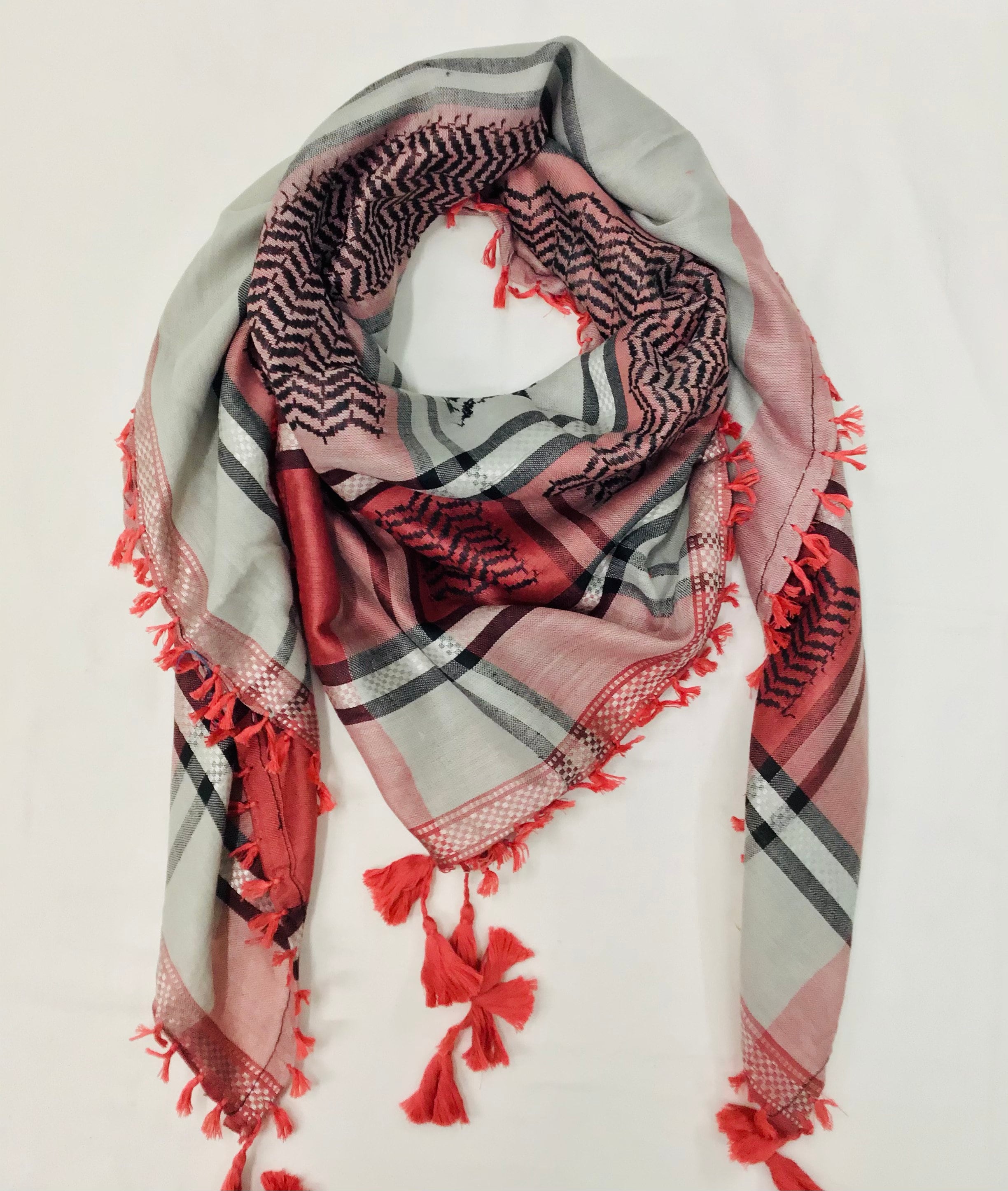 Bufanda palestina tradicional. Algodón Keffiyeh Shemagh | Etsy