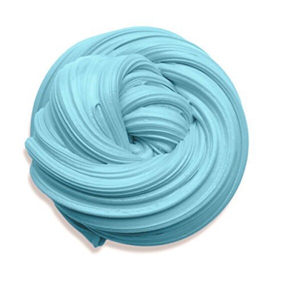 Baby Blue Slime FLUFFLY SLIME slime fruity scented | Etsy