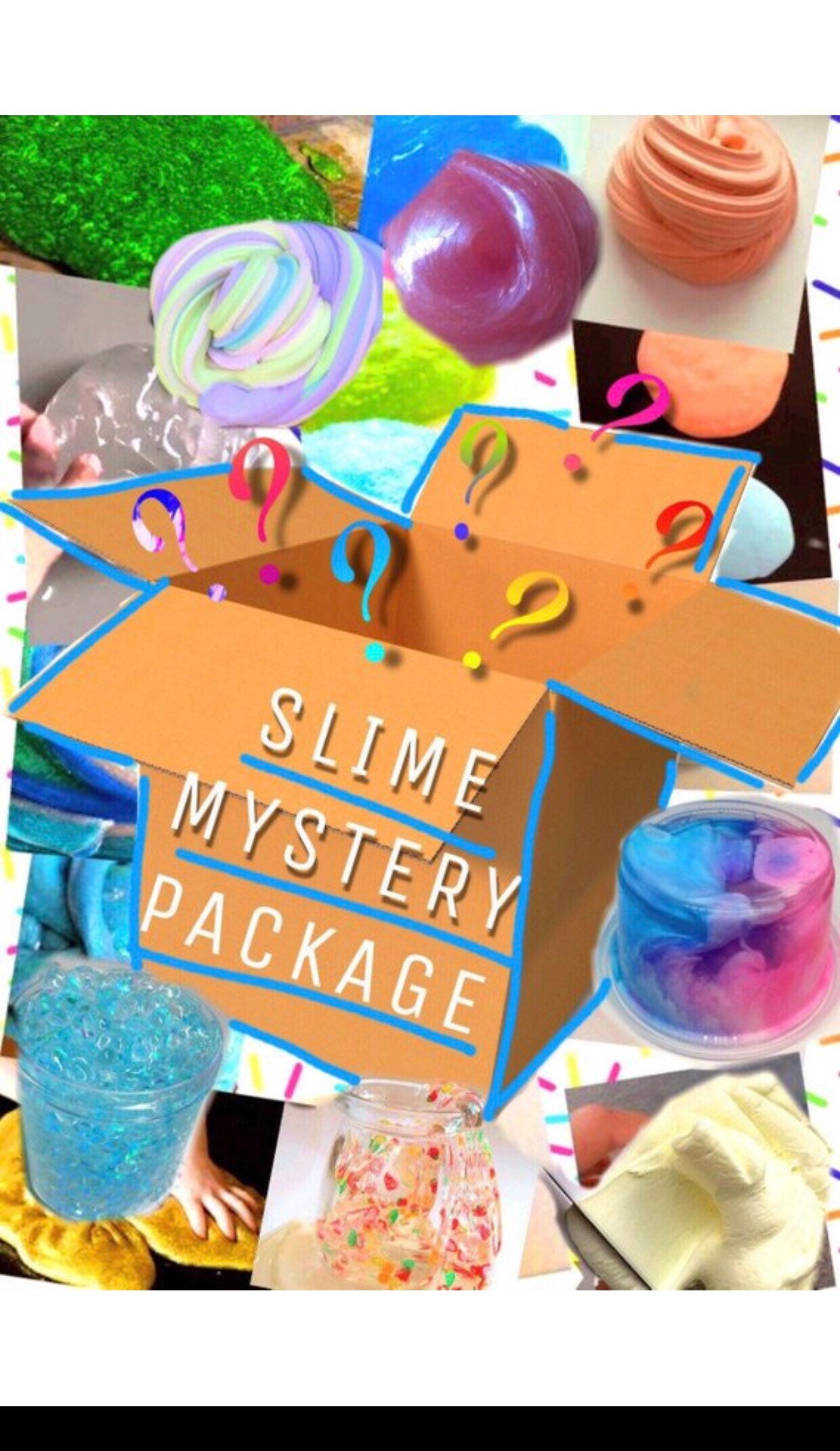 SLIME MYSTERY PACKAGE / cheap slime / fast shipping / butter | Etsy