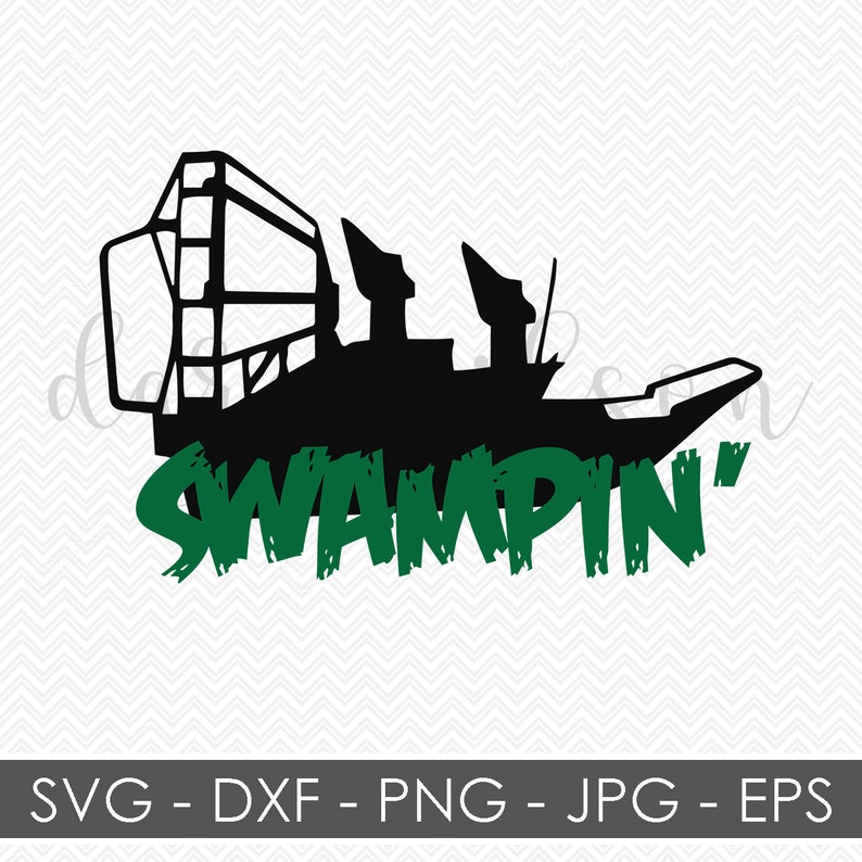 Swampin' Shirt Design, Swamp Tour, Vacation, Shirt, SVG, DXF, ESP ...