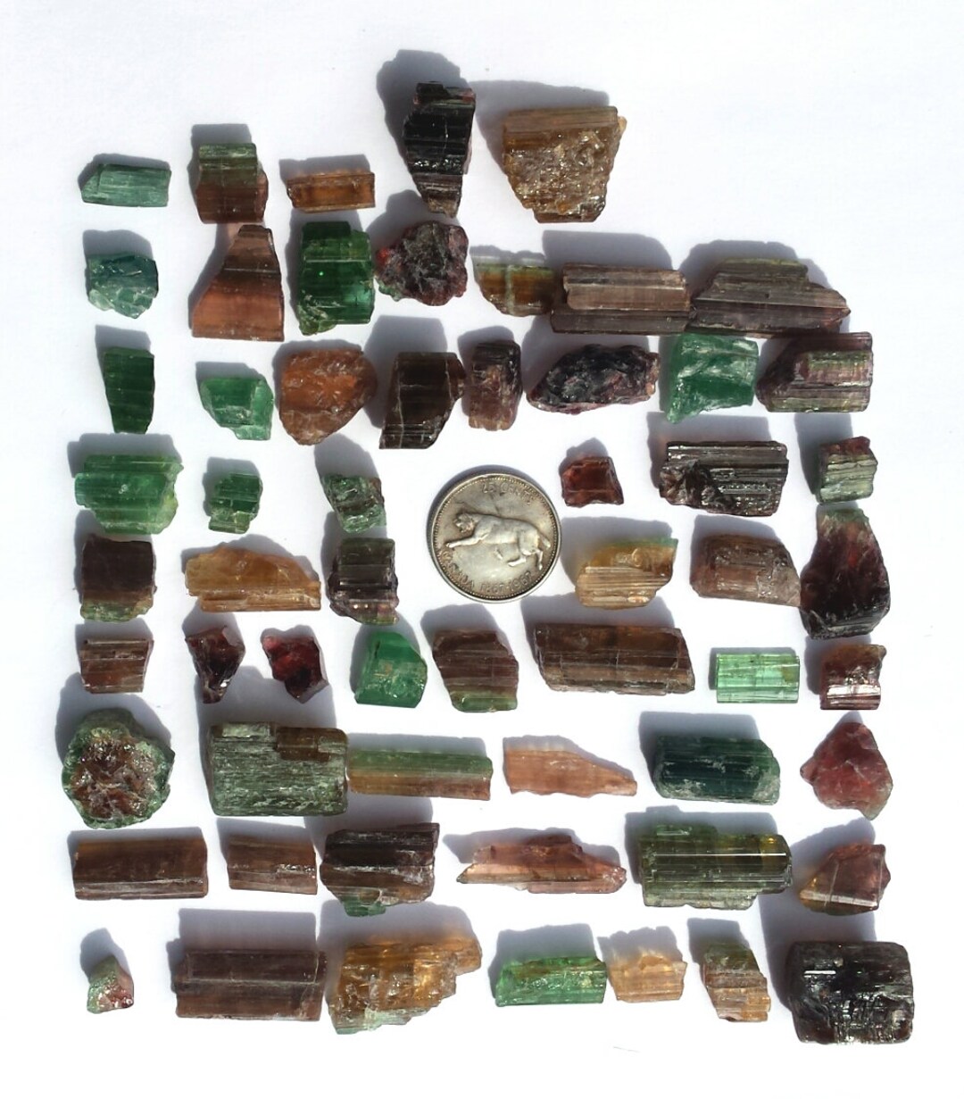 1000 Carats of Raw Tourmaline Attn Gem Cutters, Artists, Wire Wrappers ...