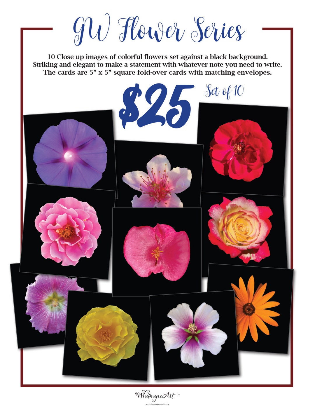 GW Flower Series - Etsy