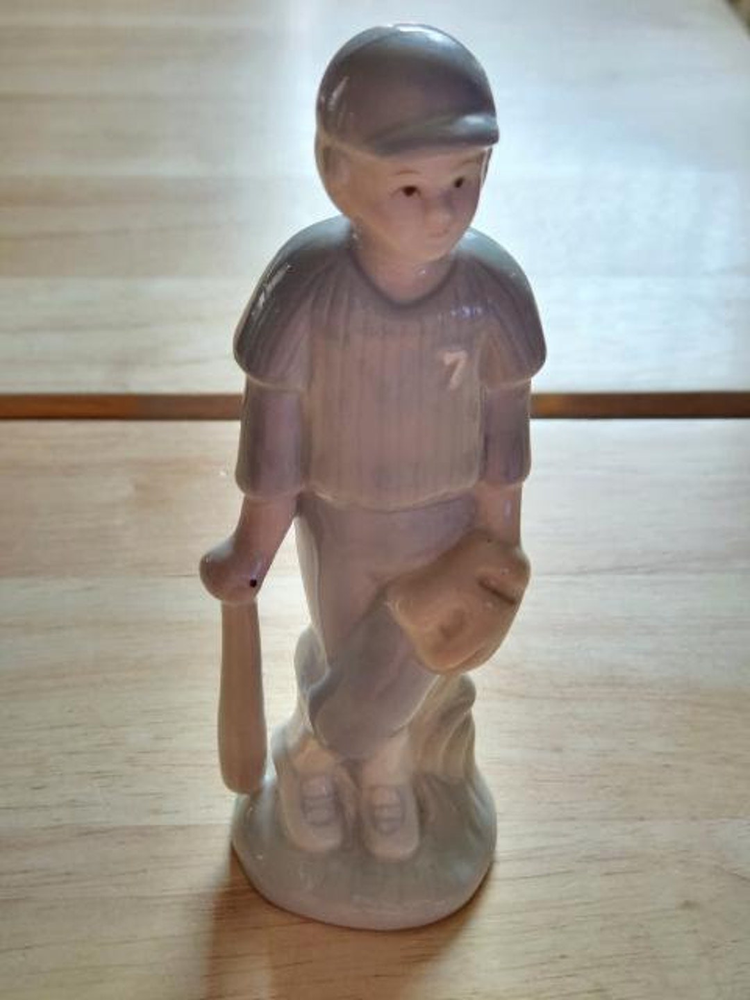 Vintage Prestige Fine Porcelain Young Baseball Player, Collectors ...