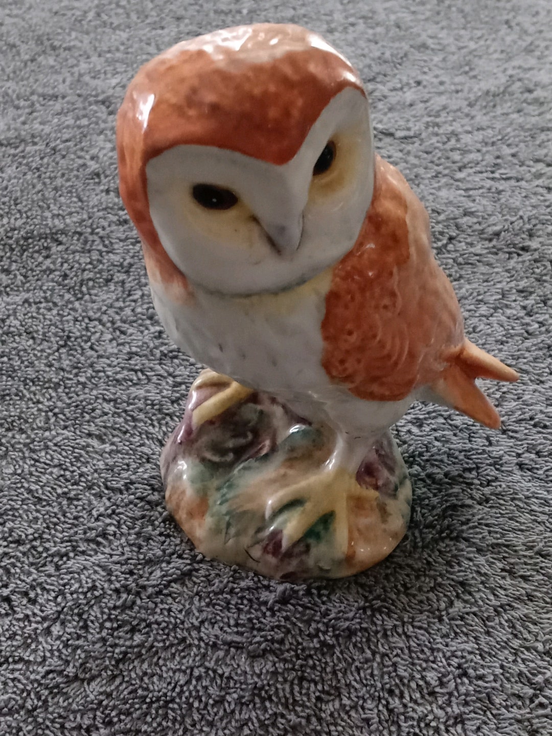 Vintage Beswick Porcelain Barn Owl, Made in England - Etsy