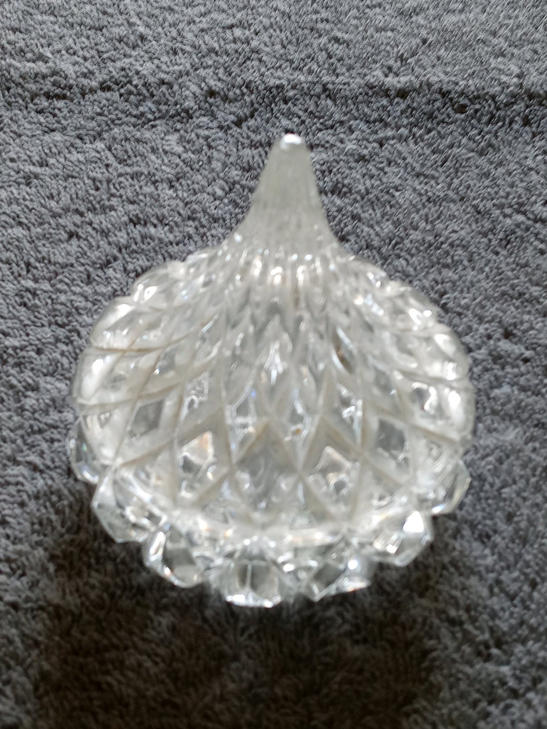 Hershey Kisses Crystal Kiss Shaped Trinket/jewelry/candy Dish - Etsy