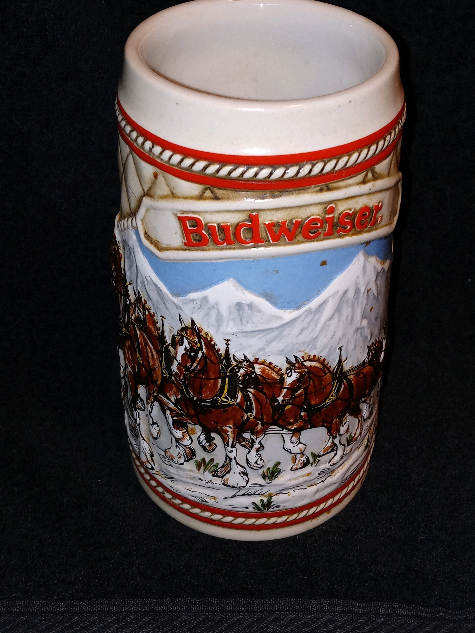 Handcrafted Anheuser-busch a Series Beer Stein 1985 - Etsy