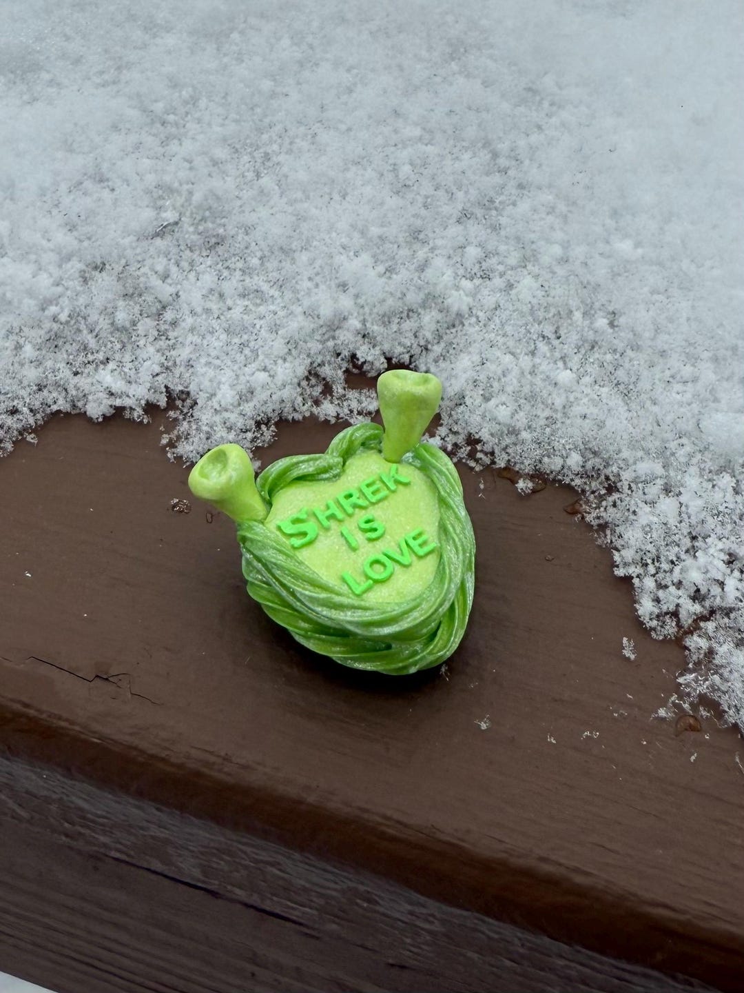 Shrek is Love Cake Magnet, Shrek Magnet, Miniature Cake, Fun Fridge ...