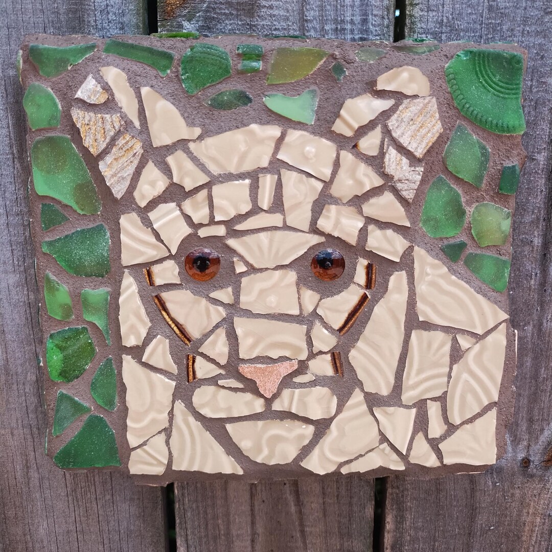 Sakata: Florida Panther Mosaic Original Handmade Folk Art - Etsy